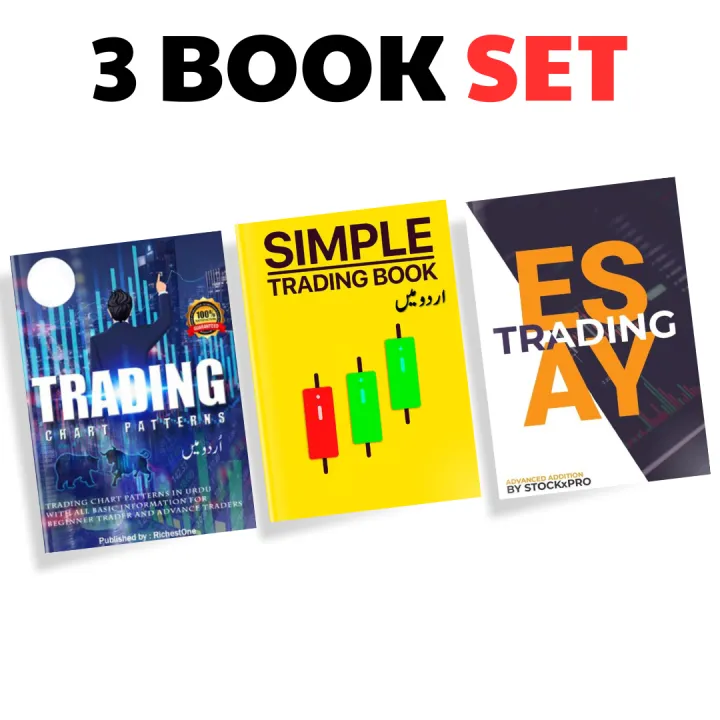 Pack Of 3 Trading Book Set Basic To Advance Level - Chart Pattern ...