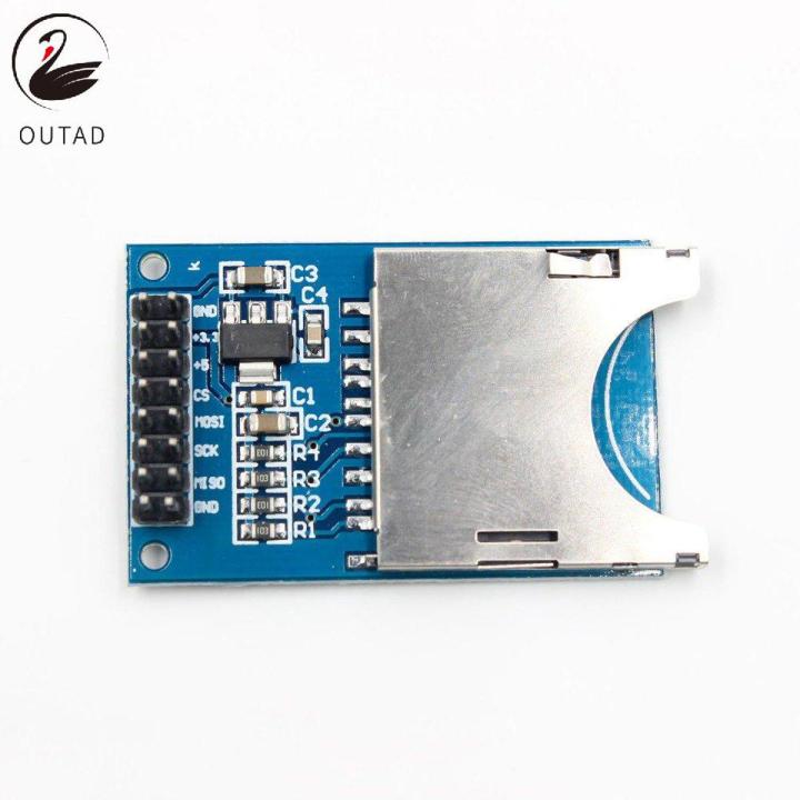 Sd Card Reading And Writing Module Mcu Sd Spi Interface Sd Card Socket Sd Card | Daraz.pk