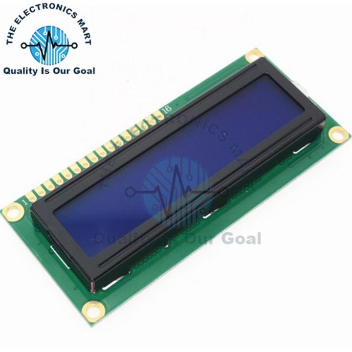 Original JHD 1602 LCD 16X2 Character LCD Display With Blue Backlight In Pakistan | Daraz.pk