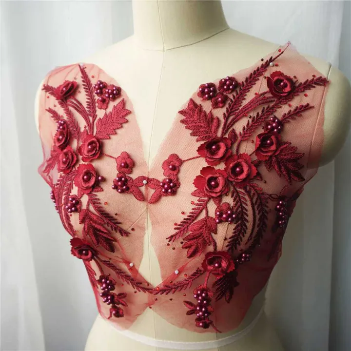 1 PC Fancy Patch , Motifs , Applique Patches , Machine made Bunch ...