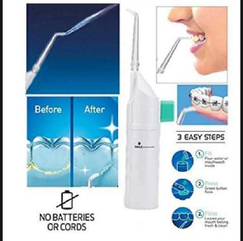 Oral Irrigator Water Flosser Portable Dental Water Jet 70ml Water Tank ...
