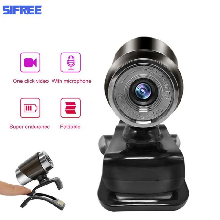 Webcam USB Computer Driver-free Webcam With Built-in Sound-absorbing ...