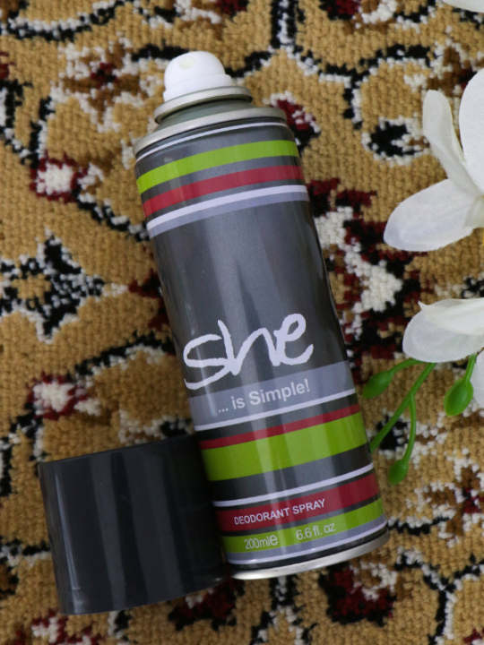 She Is Simple Deodorant Body Spray BS07 - 200ML | Daraz.pk