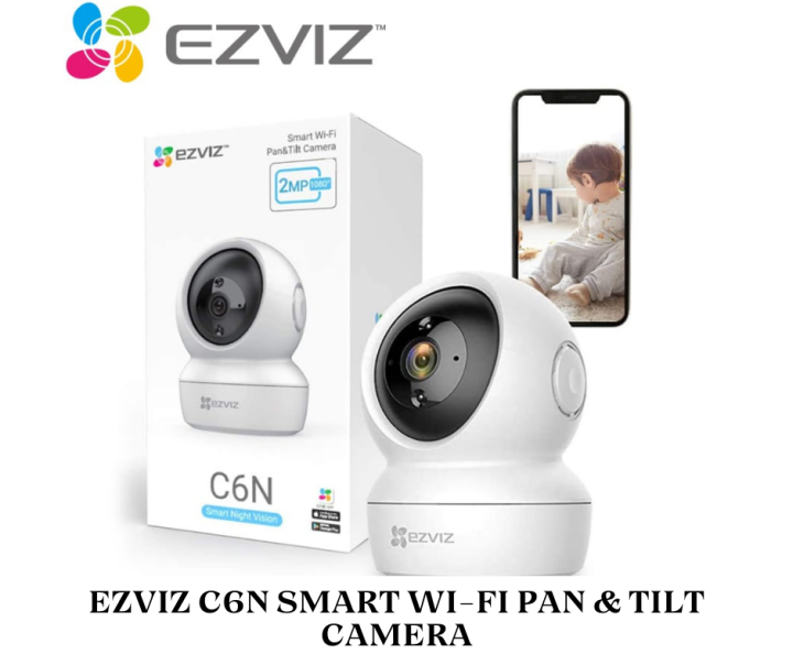 Ezviz C6n Smart Wi Fi Pan And Tilt Camera Cs C6n A0 1c2wfr Daraz Pk