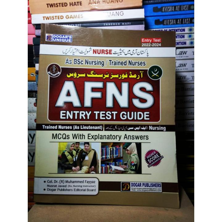 Armed Force Nursing Service AFNS Guide | Daraz.pk