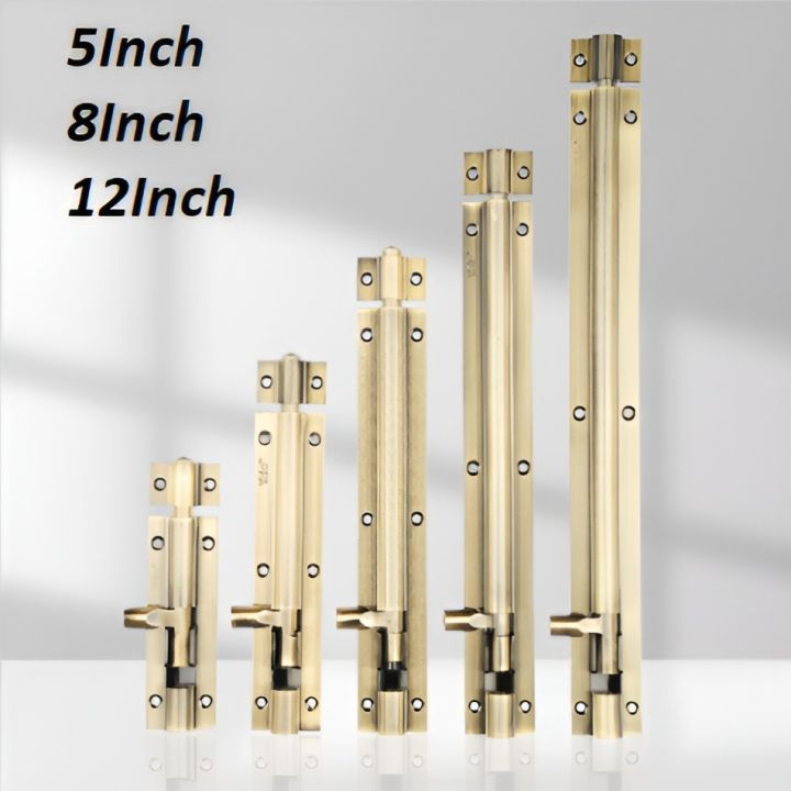 Bolt Lock Brass Tower Bolt Security Door Lock Latch Locker Brass Door ...