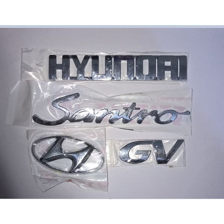 Hyundai Santro GV monogram set of piece | Daraz.pk