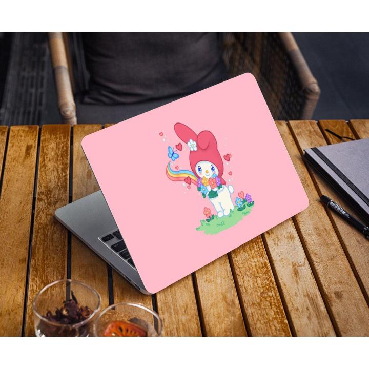 My Melody Pastel pink Laptop Skin Vinyl Sticker Decal, 12 13 14 15 15.6 ...
