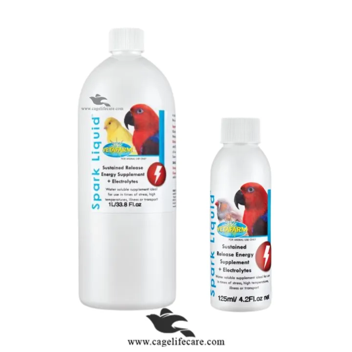 Spark Electrolyte – Sustained Release Energy & Hydration for Birds ( VETAFARM Australia ) | Daraz.pk