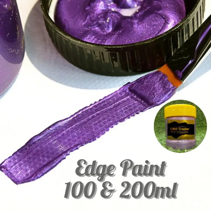 UMS Trader - Edge Paint Purple - Metallic Waterproof Permanent Edge ...