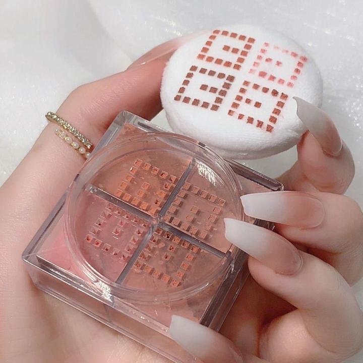 ROTO four-square blush girl four-color blush nude makeup naturally ...