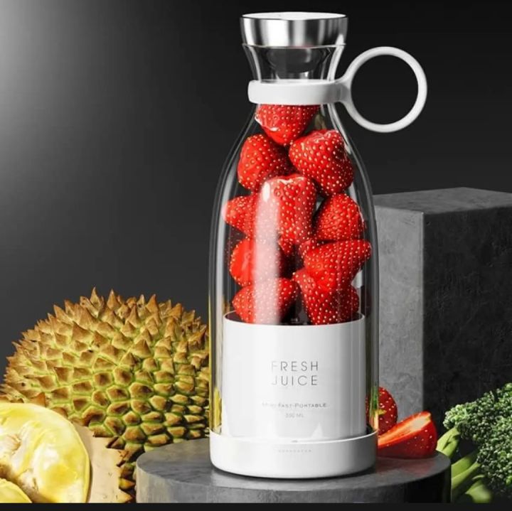 USB Rechargeable Juicer Blender 6 Blades Electric Blender Mini Portable ...