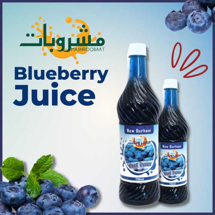 New Burhani Sharbat Mouth Watering Blueberry Flavor | Daraz.pk