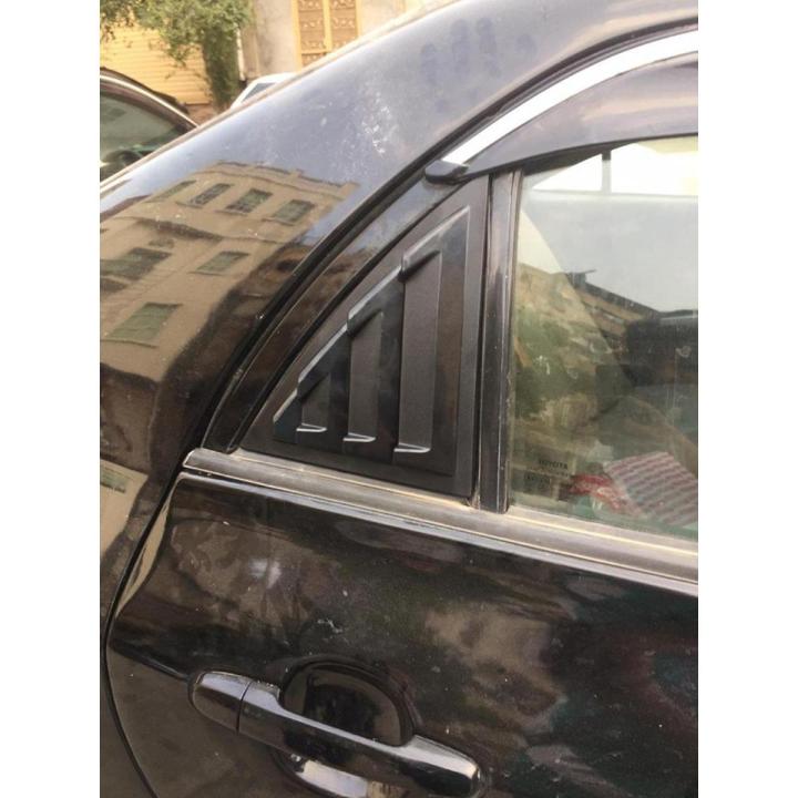 Toyota Corolla 2009-2013 Rear Window Quarter Louvers | Daraz.pk