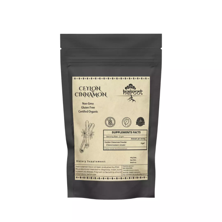 Organic Ceylon Cinnamon powder (Cinnamomum verum) USDA certified NON ...
