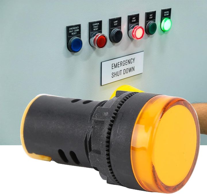 Indicator Light Yellow | Panel Light | Pilot Light | Distribution Light ...