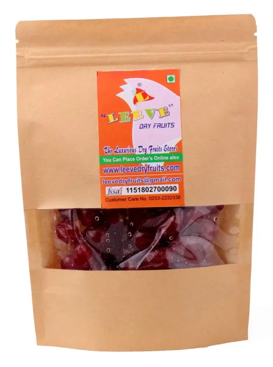Leeve Dry Fruits Whole Red Cherries, 200g | Daraz.pk