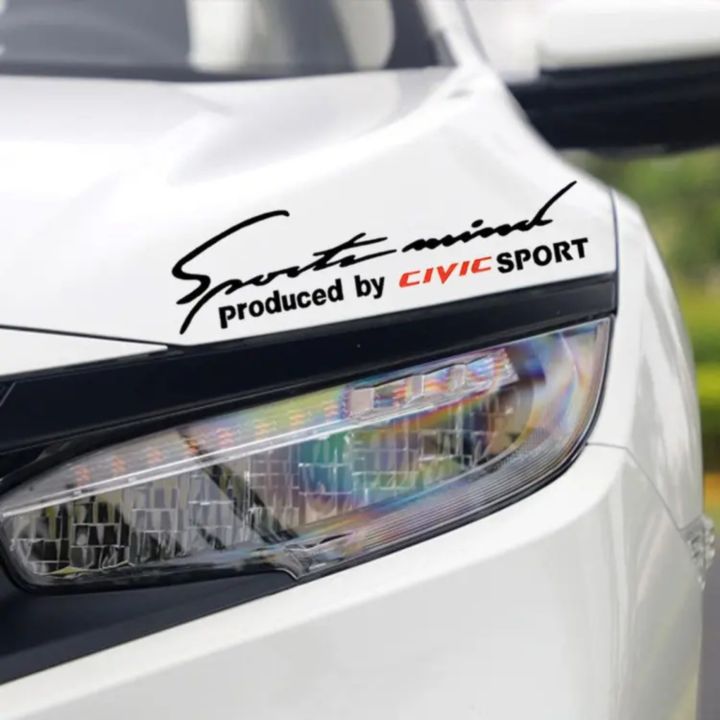 11x4 inches sports mind sticker for all cars bonnet stickers, cars ...