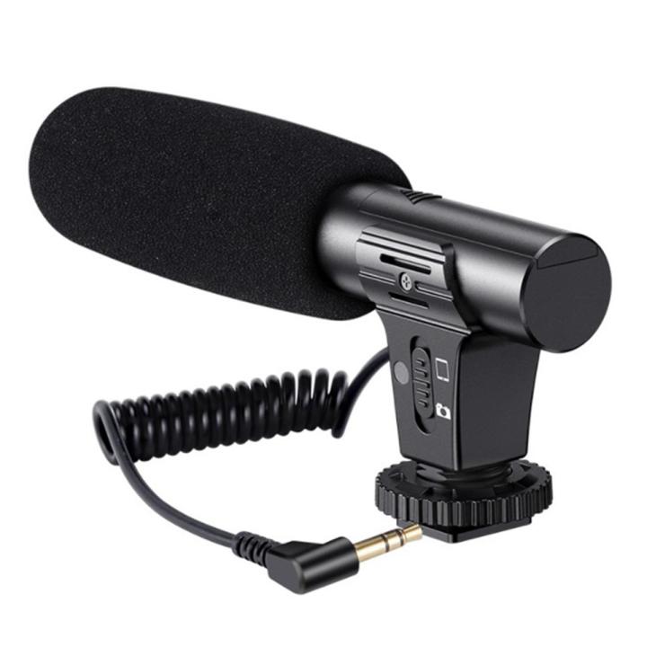 KATTO Updated 3.5mm HD Video Recording Microphone Smart Noise Reduction ...