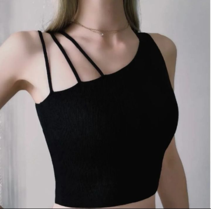 TRIPLE STRAPS CROP TOP TRIPLE THE STRAPS TRIPLE THE STYLE THE TRIPLE ...