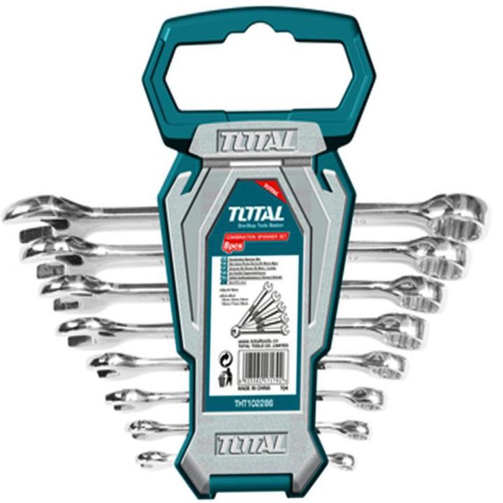 TOTAL (INDUSTRIAL - PRC) - THT102286 - COMBINATION SPANNER SET (8PCS ...