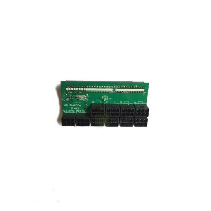 Breakout module with 10 ports 6-pin connector for server power supply ...