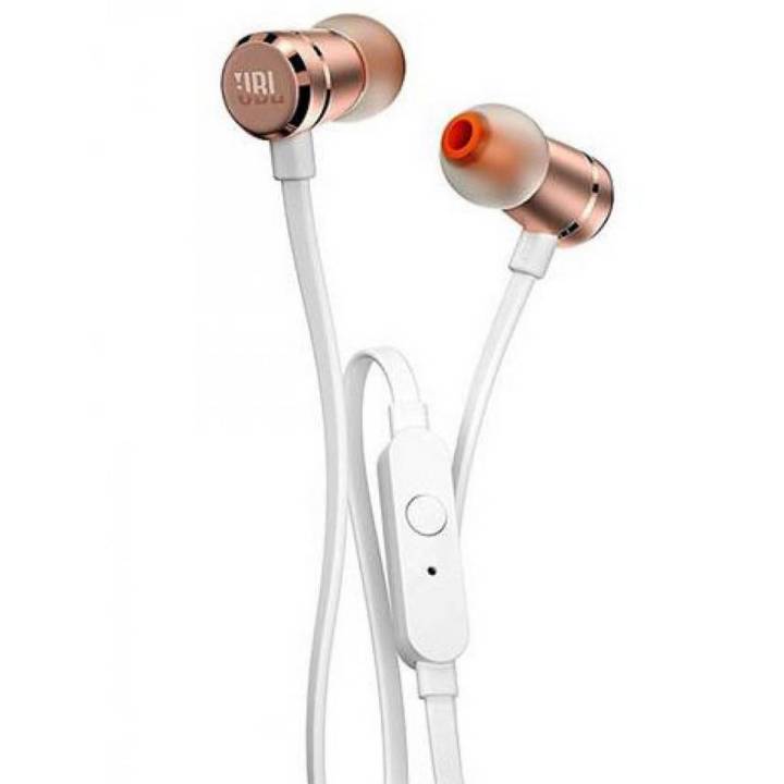 T290 JBL Rose Gold In-Ear Headphone with Microphone | Daraz.pk