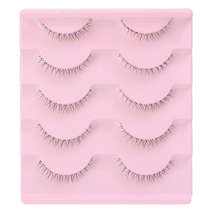 Handmade Soft Lower Eyelashes Manga Bottom Clear Band Under Eye Lashes ...