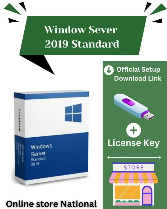 Windows Server 2019 Standard Edition with License Key | Daraz.pk