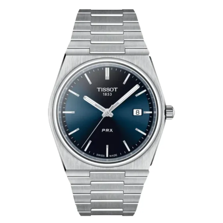 PRX Premium Swiss Men’s Quartz Watch Silver Blue Dial | Daraz.pk