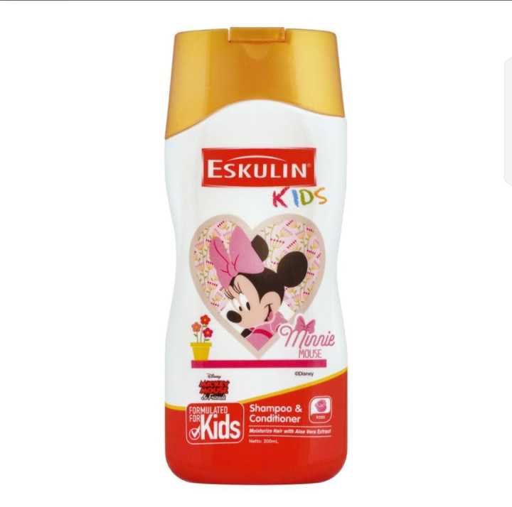 Get Disney Eskulin Kids Minnie Mouse Shampoo & Conditioner 200ml - Best ...
