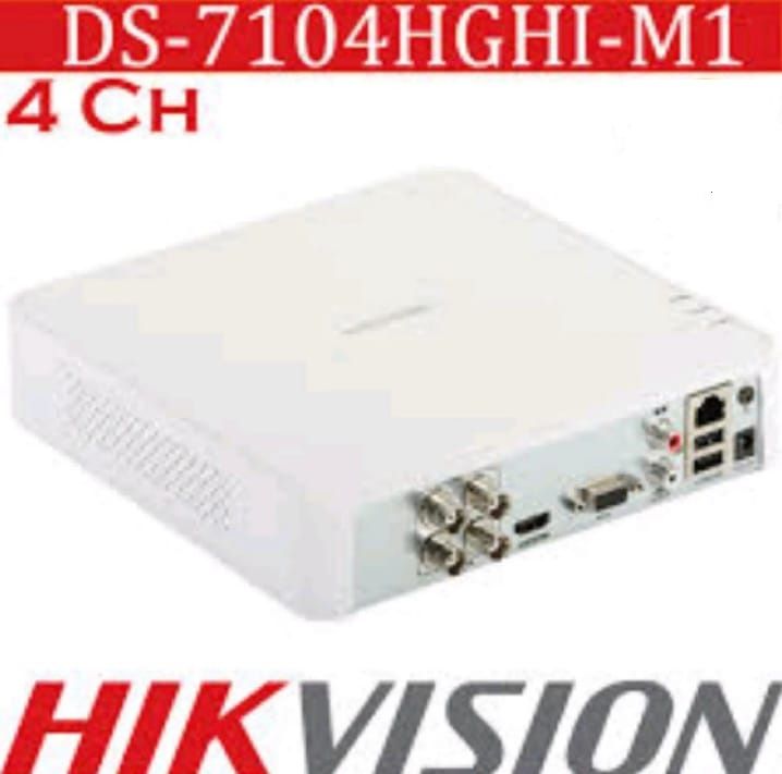 Hikvision 4 Channel DVR – Model 7104HGHI-K1 – Supports 2MP/5MP HD-TVI ...