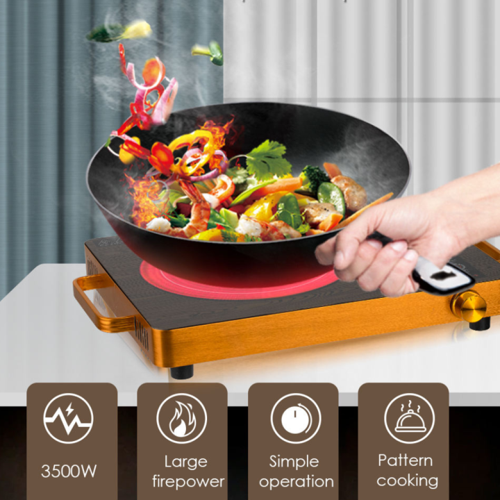 2200W RAF Electric Infrared Ceramic Cooker – Touch Control Hot Plate ...