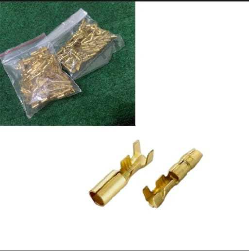 Pack of 200 bullet terminal connector 100 male 100 female | Daraz.pk