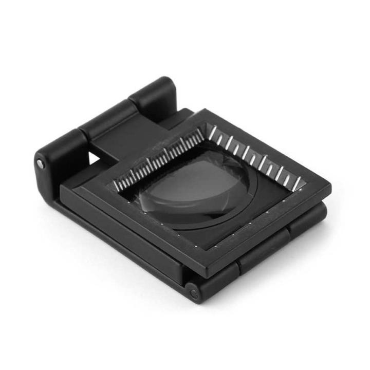 10X Three Folding Magnifying Clip On Precise Magnifier Handsfree w ...