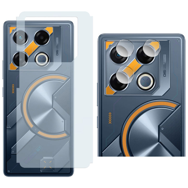 Infinix GT 20 Pro Back Matte Protector Soft Film Protector + Back ...