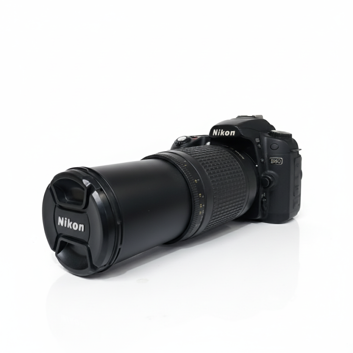 Nikon D80 DSLR Camera with Nikon 70-300 mm zooming lens - With ...