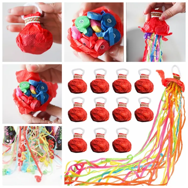 Colorful Ribbons Confetti Hand Throw Ribbon Props Paper Atmosphere ...