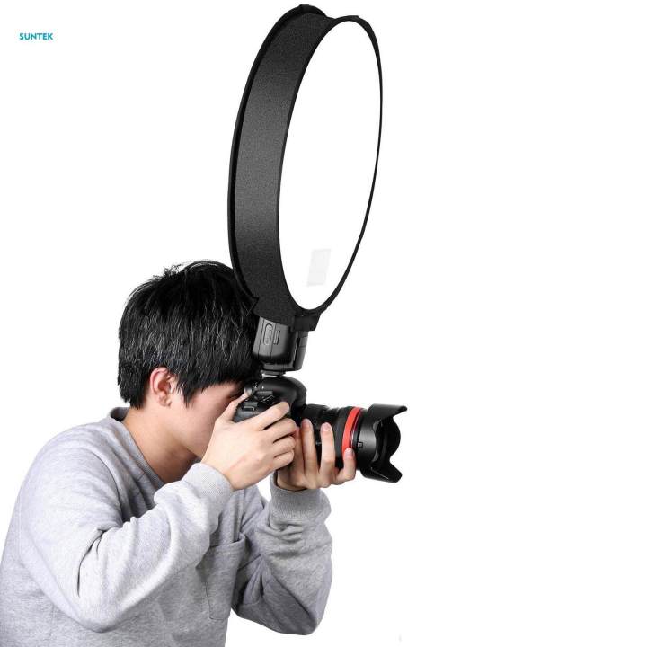 Portable Flash Diffuser Foldable for Portrait Slr Cameras and Flash ...