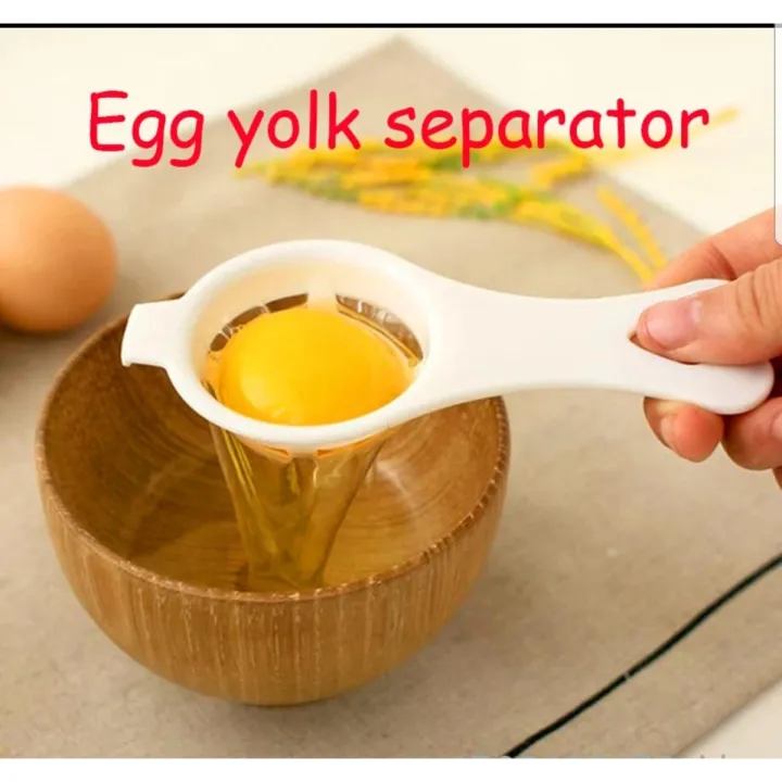 Egg Separator Cake Cooking Tools White Filter Sifting Processing ...