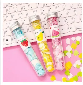 Portable Mini Body Washing Bath Test Tube Confetti Foaming Flower One ...