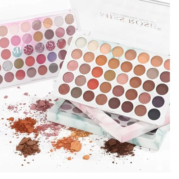 40-Color Eyeshadow Palette – Highly Pigmented Matte & Shimmer Shades ...