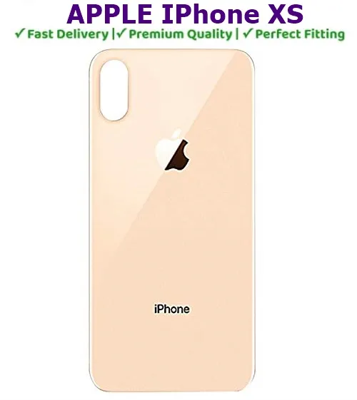 APPLE Iphone XS Back Glass Battery Cover Rear Door Housing Case For ...