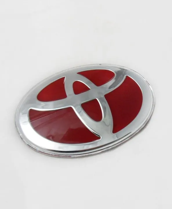 Toyota Red Front/back Logo - Each | Daraz.pk