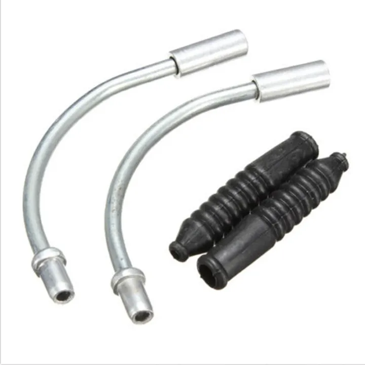 Pair V Brake Noodles Cable Guide Pipe Plastic Boots Bicycle Folding ...