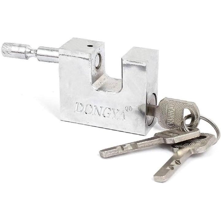 Heavy Duty Dongya Side Key Lock Chrome Silver 40mm | Daraz.pk