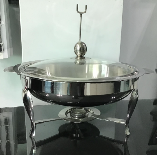 Serving Dish / Chafing Dish Round SIZE 28CM CAPACITY 4LTR / Buffet ...