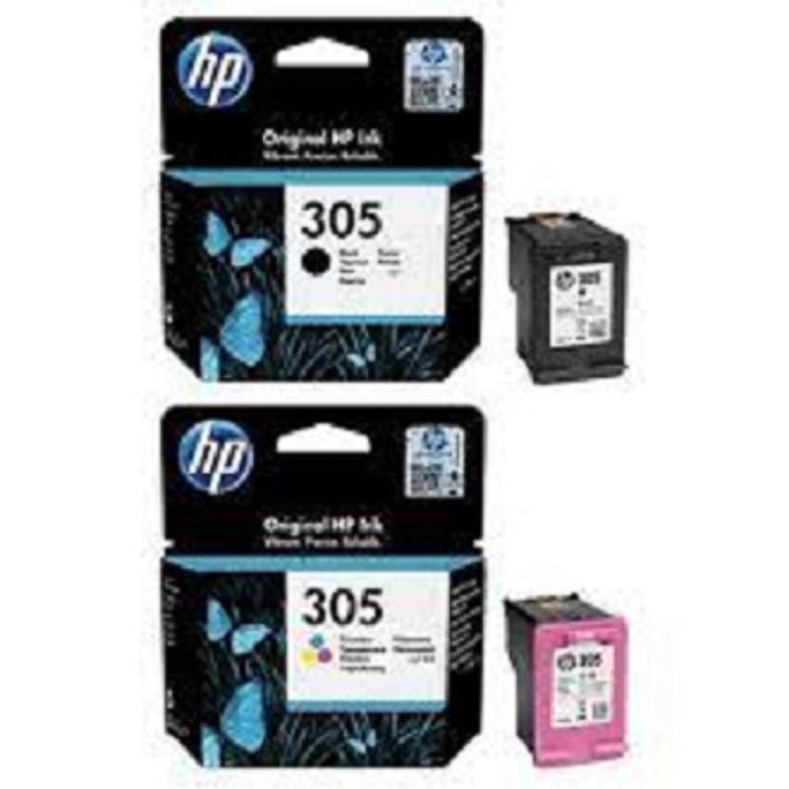 HP 305 Black And Tri-Colors Original Ink Cartridge Combo Pack | Daraz.pk