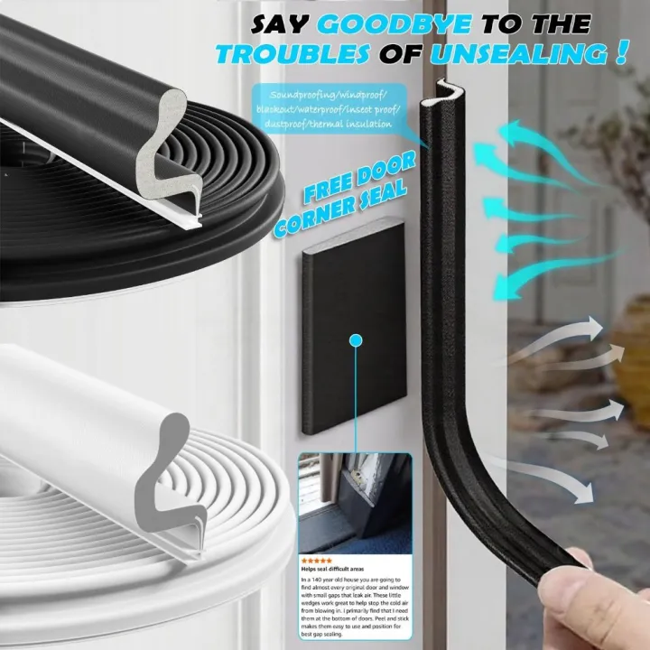 High Quality Sound Proof Weather Stripping Draft Stopper Insect ...
