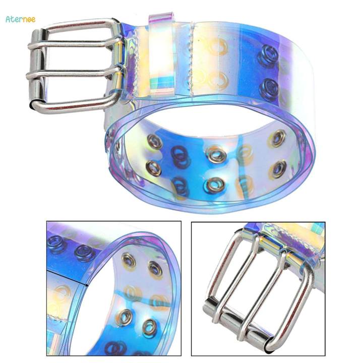 Double Grommet Belt Punk Belt Womens Waist Belt Aesthetic Belt Gothic ...